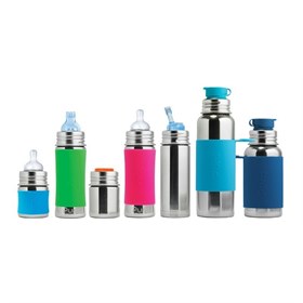 Pura Babyfles RVS zonder Plastic Meegroeiend 150 ml | GreenJump.nl