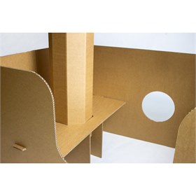 Speelgoed Boot van FSC Karton KarTent duurzaam | GreenJump.nl